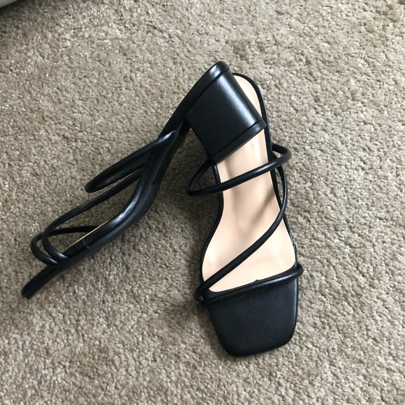 SHEIN | Shoes | Strappy Block Heels | Poshmark